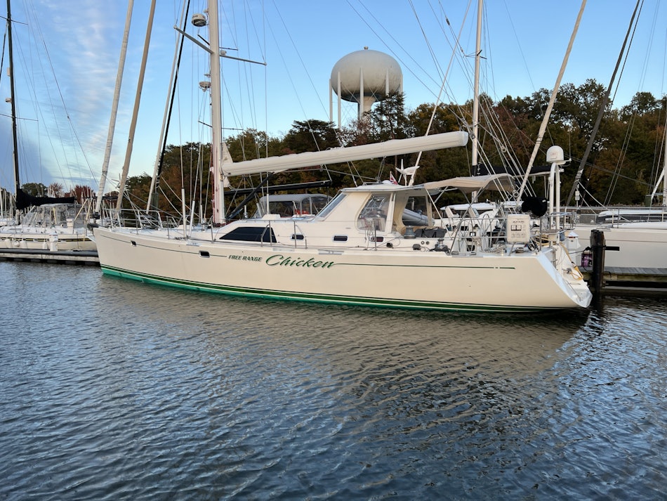FREE RANGE CHICKEN Yacht For Auction | 59' Perry 2006